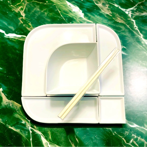 Mikasa | Dining | Mikasa Karim Rashid Ufo Sushi Set White | Poshmark